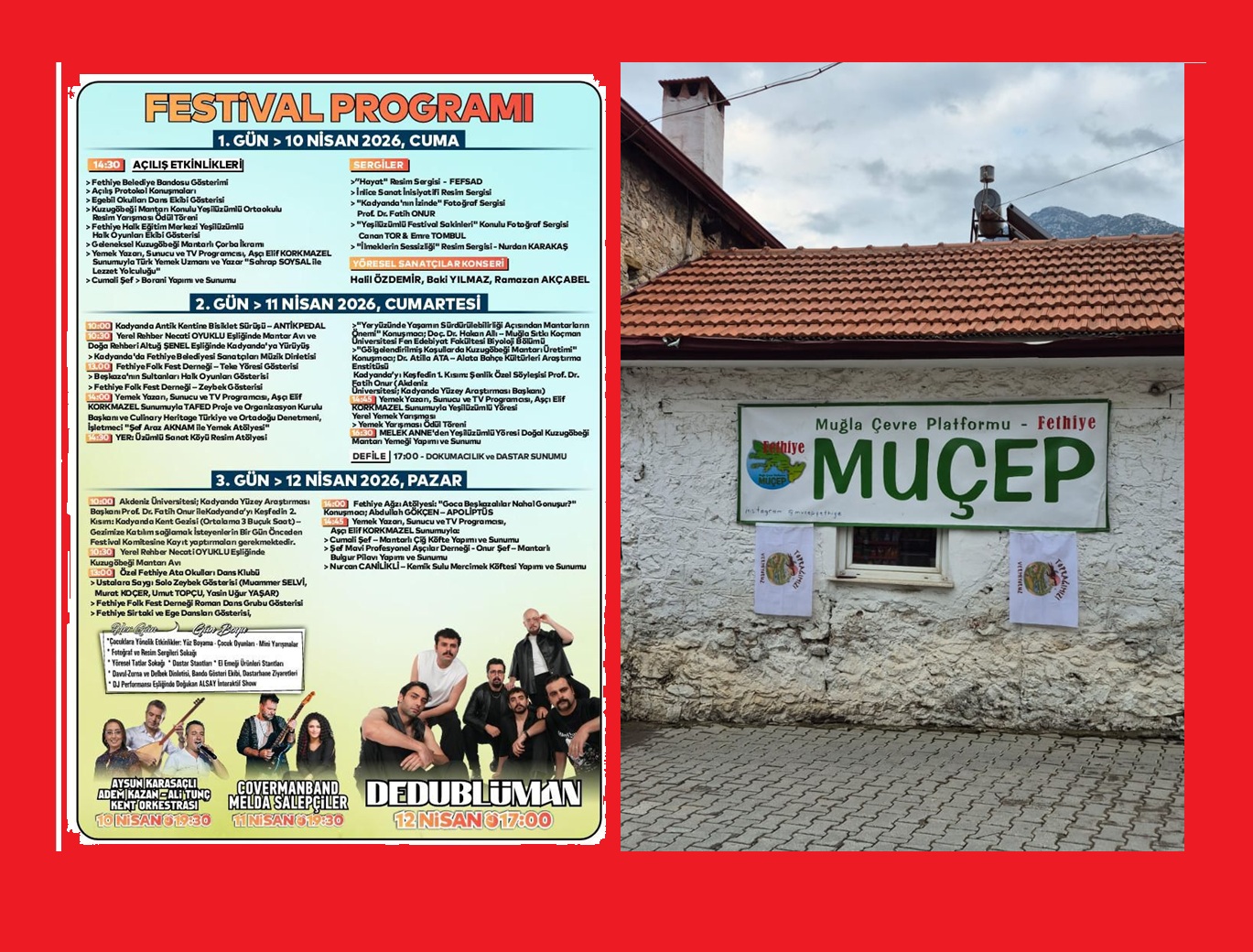 Yeşilüzümlü Dastar ve Kuzugöbeği Festivaline Bekliyoruz – MUÇEP – Muğla ...